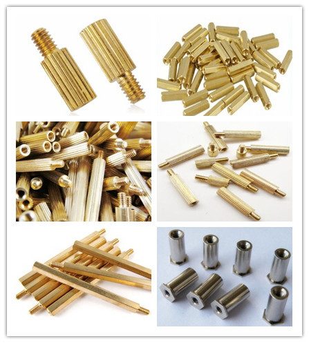 M3 X 8 + 6mm Hex Brass Standoff Screw Electronic Fasteners For PCB Spacer