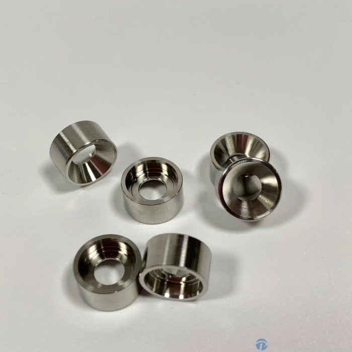 CNC Precision Turned Components Round Ring With Radius Flange CNC 17 ...