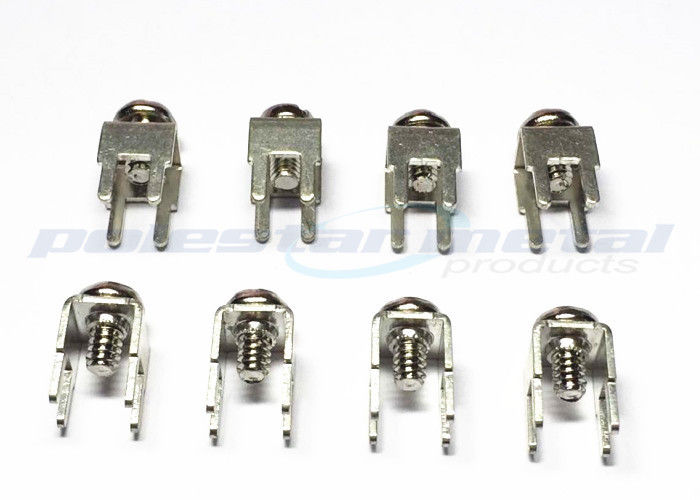 PC Heavy Duty Terminal Blocks 6-32 W/NCKL Plated Head Brass PCB Terminals