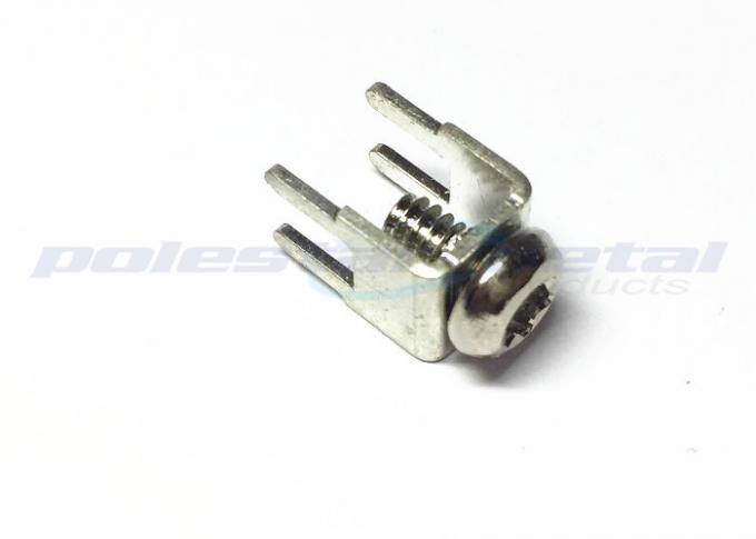 ISO Approved Tin Plated Brass PCB Screw Terminal For PC Card Anti ...