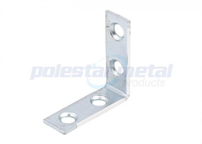 Zinc Plated Steel Construction Hardware , 38mm Heavy Duty Wall Brackets